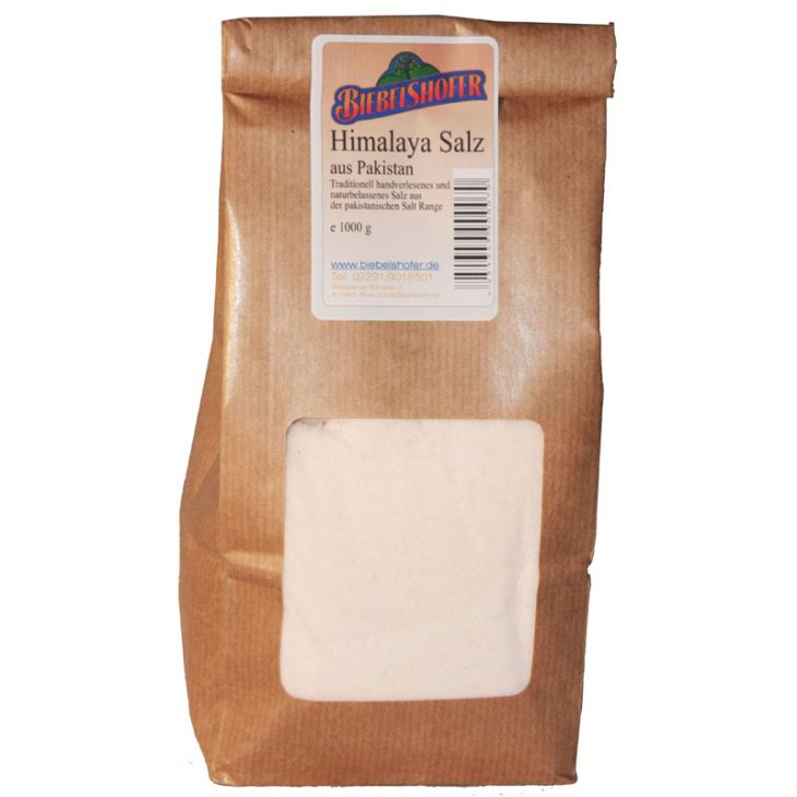 Himalaya-Salz Kristallsalz aus der pakistanischen Salt Range ...